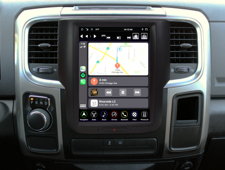 2014-2018 Dodge Ram & 2019-2024 Ram Classic Generation 4 T-Style Radio ...