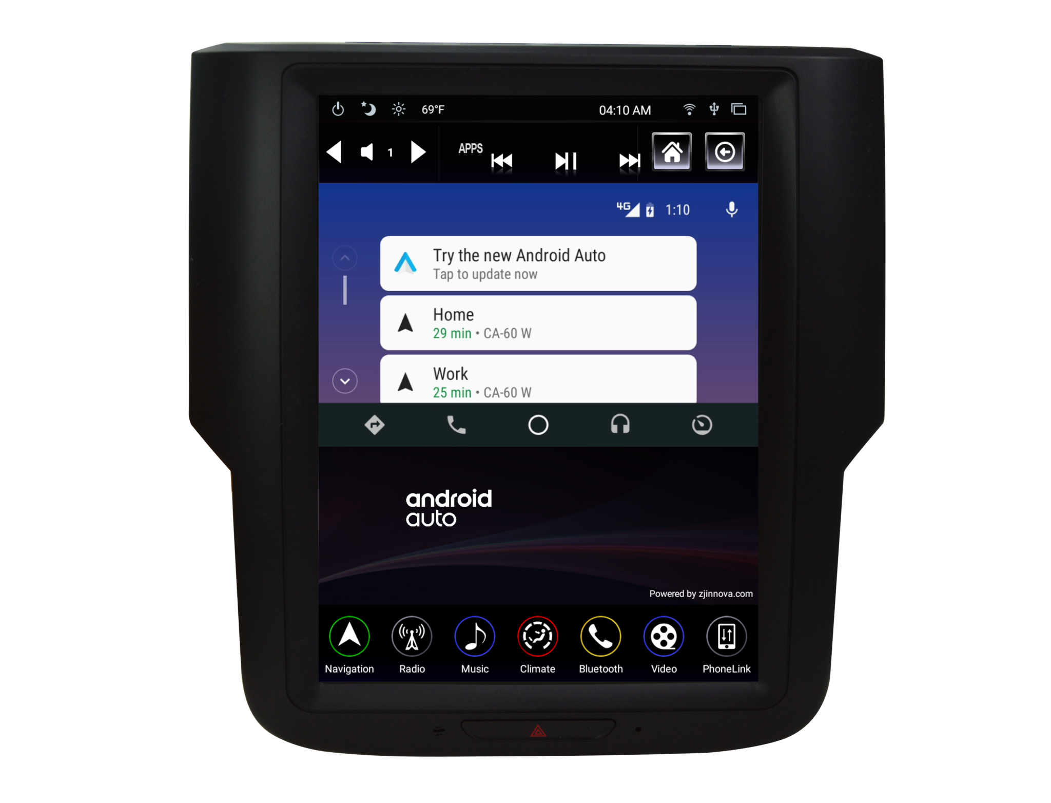 2014-2018 Dodge Ram & 2019-2024 Ram Classic Generation 4 T-Style Radio ...