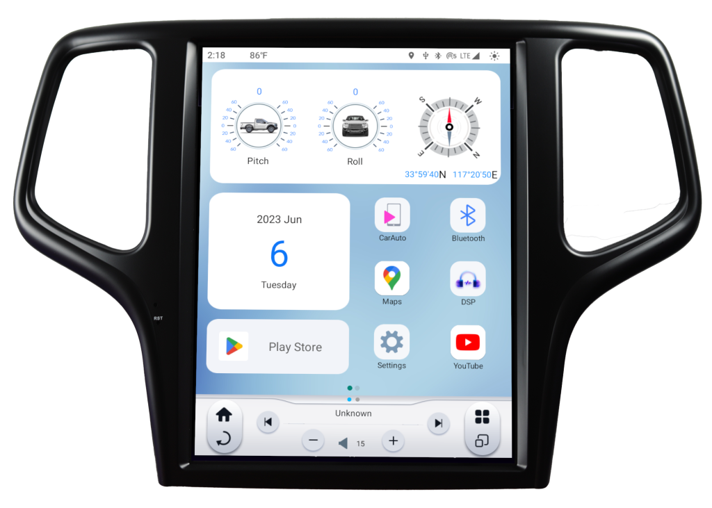 2014-2021 Jeep Grand Cherokee Generation 6 T-Style Radio - LinksWell, Inc.