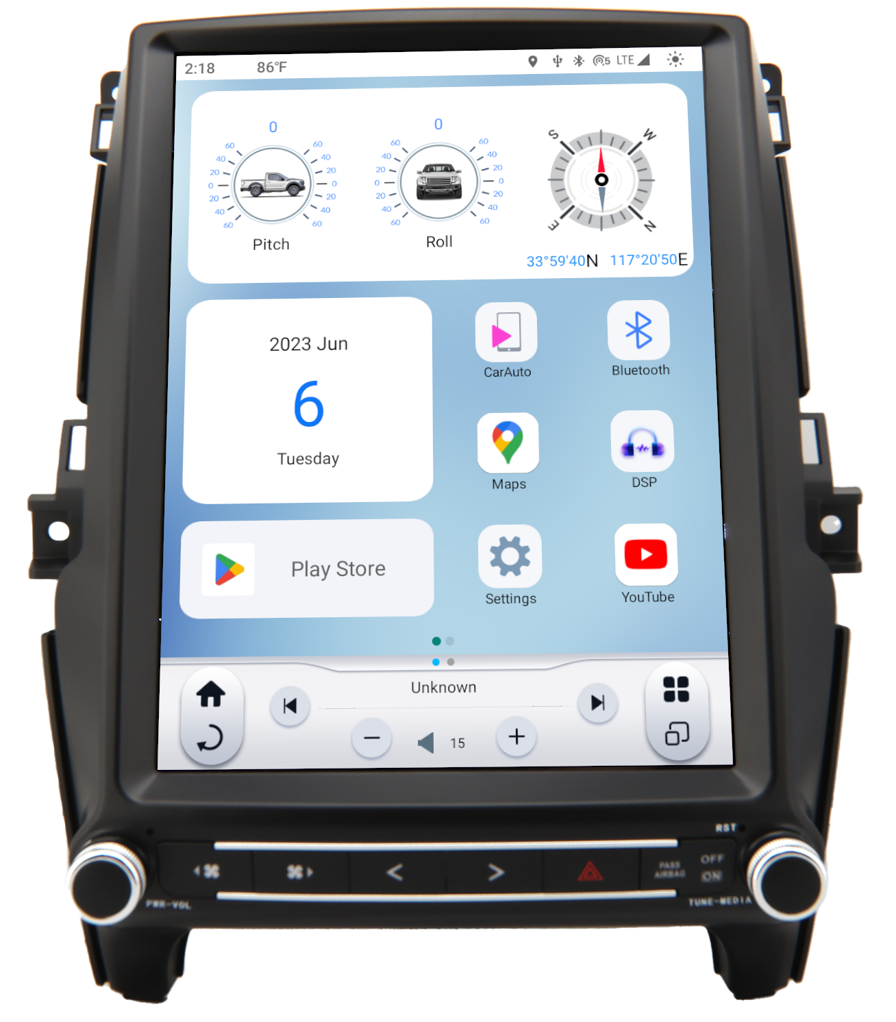 2018-2023 Ford Ranger Generation 6 T-Style Radio - LinksWell, Inc.